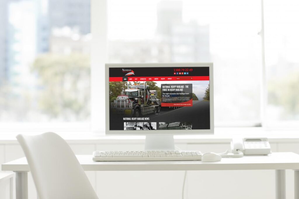 National Heavy Haulage Website Nominated by CSS Design Awards - iFactory